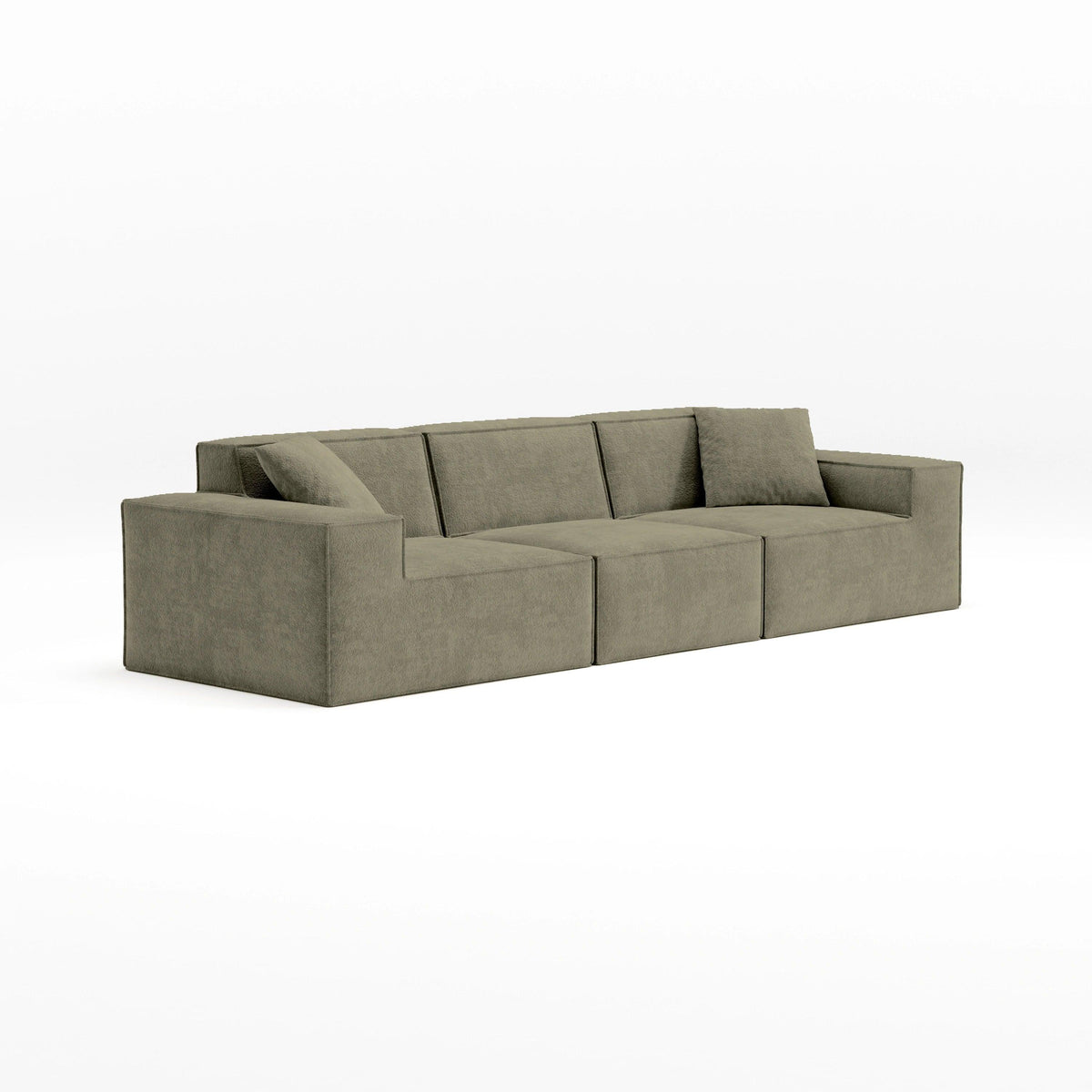 Sage 3-Seater Sofa – Soft Modular Lounge | PortaSofa